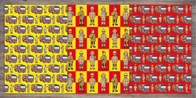 Fire Fighter A4 Sheets | Twinkl Party (teacher made)
