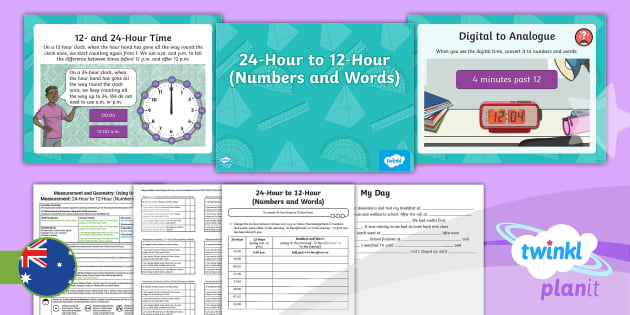 Year 5 Using Units of Measurement: Telling the Time Lesson 2