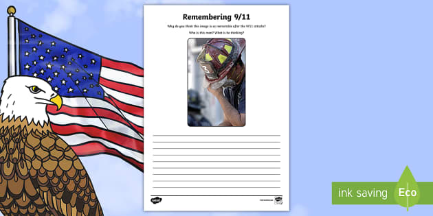 Remembering 9/11 Writing Stimulus Picture - Patriot Day