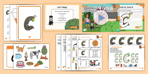 NZ Phonics: Level 2: Week 3: Lesson 3: 'c' (teacher made)