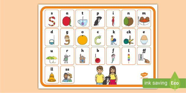 Twinkl Phonics Level 2 Grapheme and Mnemonic Sound Mat