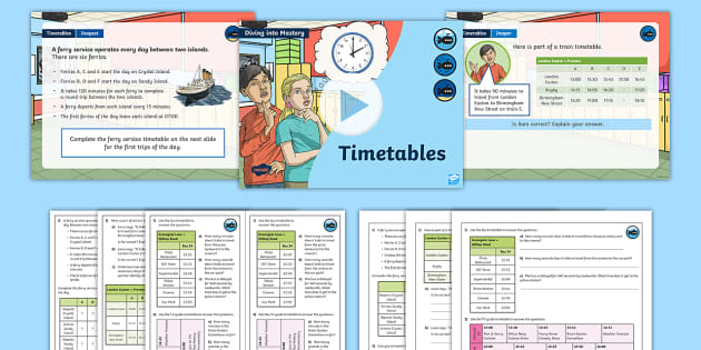 Year 5 Diving into Mastery: Timetables Teaching Pack