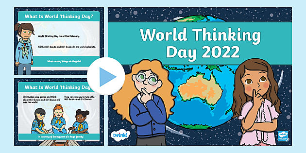 KS1 World Thinking Day Information PowerPoint (teacher made)