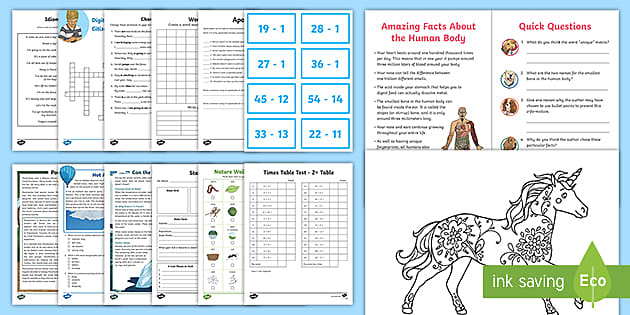 FREE Third Grade Teaching Pack (teacher made)