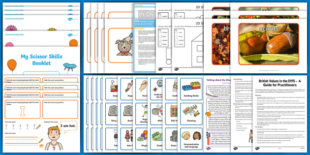 Free England EYFS Taster Resource Pack - free teaching pack