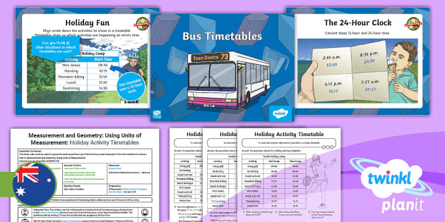 Year 6 Using Units of Measurement: Timetables Lesson 1