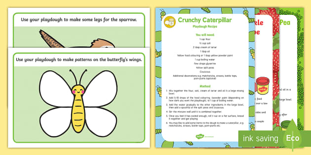 EYFS Playdough Recipe and Mat Pack (teacher made) - Twinkl