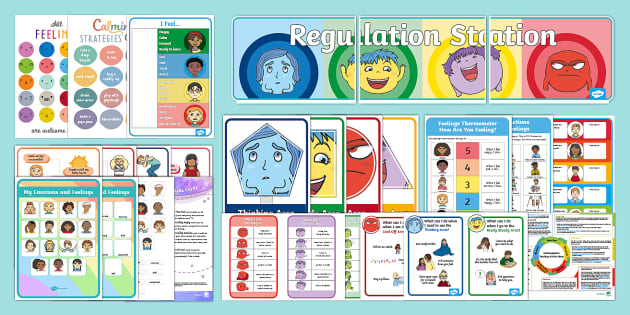 Free Teacher Aide Emotional Regulation Resources Worksheets