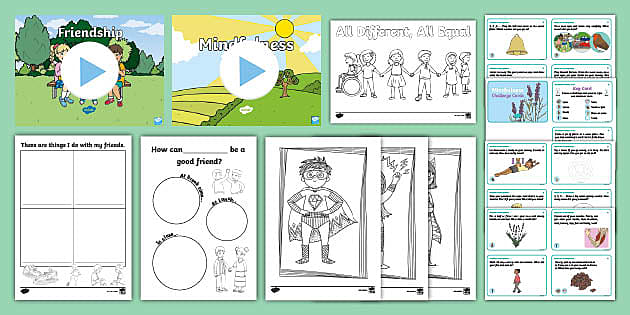Junior/Senior Infants Mindfulness and Friendship Trainee Teacher Pack