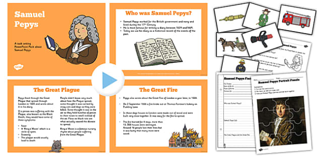 Samuel Pepys Significant Individual Lesson Teaching Pack - pack