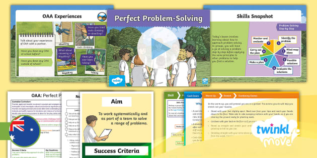 Move PE: Year 6 OAA Perfect Problem Solving (teacher made)
