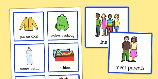 FREE! - Visual Timetable (Going Home) (Hecho por educadores) FREE! - Visual Timetable (Going Home) (Hecho por educadores)