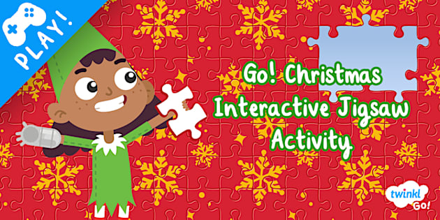 Go! Christmas Interactive Jigsaw Activity | Twinkl Go!