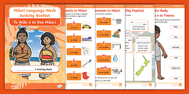 Māori Language Week Activity Book | Twinkl NZ Resource