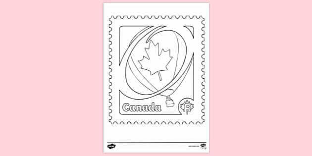 Canada Colouring Page to Print | Colouring Sheets - Twinkl