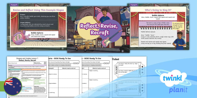 Phase 2 Slogans and Jingles Lesson 7: Reflect Revise Recraft