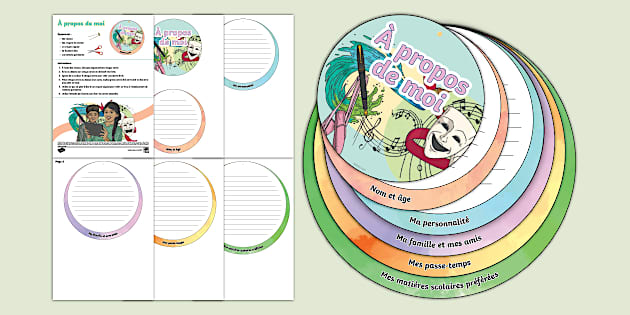 Livret rond : À propos de moi (ティーチャーメイド)