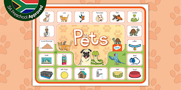 Pets: Communication Mat (teacher made) - Twinkl