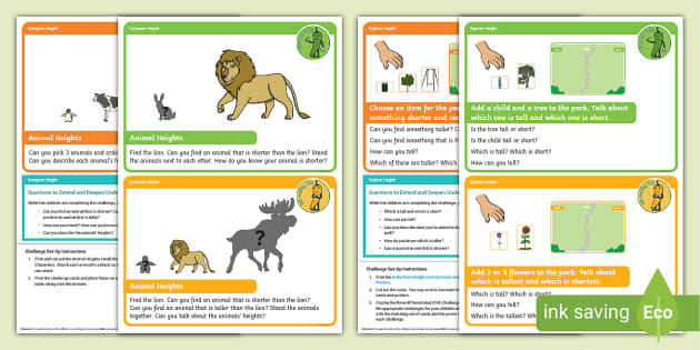 👉 Height Chilli Challenges Pack | Twinkl - Twinkl