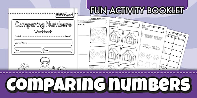 Comparing Numbers - Workbook: One-to-One Correspondence