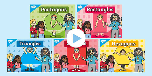 Individual 2D Shape PowerPoint Pack (teacher made) - Twinkl