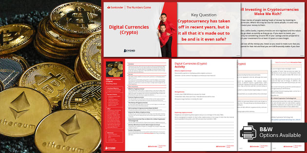 FREE! - 👉 Digital Currencies (Crypto) (Teacher-Made)