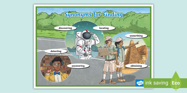 Other Words for Finding Word Mat (teacher made) - Twinkl