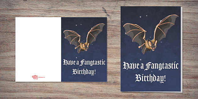 Fangtastic Birthday Card | Twinkl Party (teacher made)