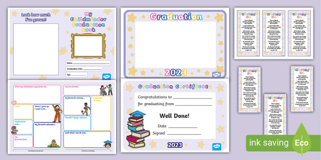 Childminder Graduation Pack (Teacher-Made) - Twinkl