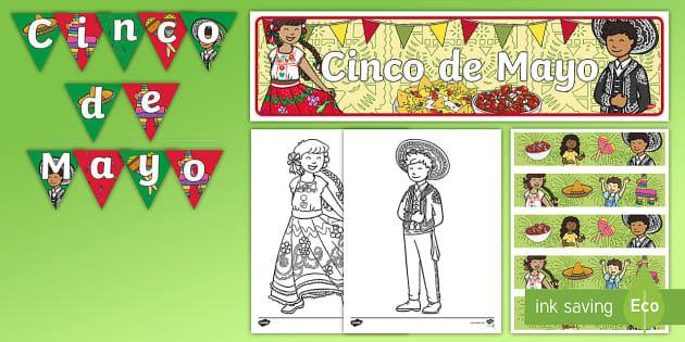 Cinco de Mayo Bulletin Board Pack | Twinkl USA - Twinkl
