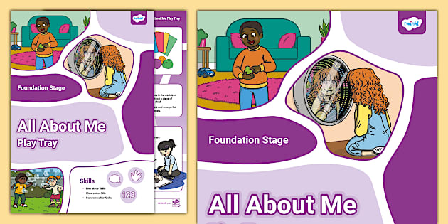 NI EYFS Foundation Stage Play Tray: All About Me - Twinkl