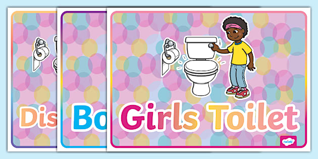 Different Toilet Signs Display Poster Pack (Teacher-Made)