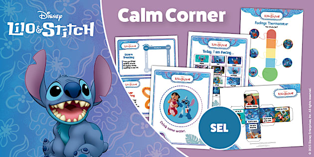 Lilo & Stitch: Classroom Calm Corner Pack | SEL & Regulation