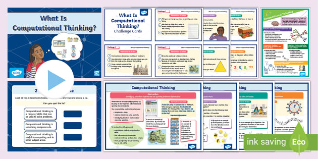 What Is Computational Thinking Information Pack Twinkl Uk 