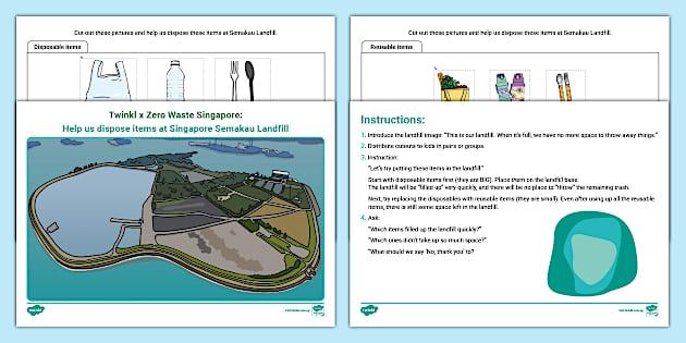 Singapore, Zero Waste Singapore, Sustainable Singapore, Semakau