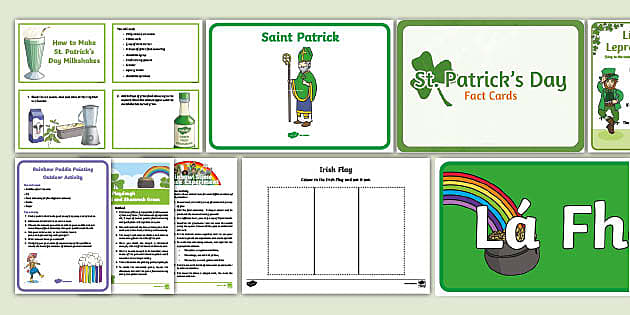 Lets Get Shamrockin' Preschool Pack