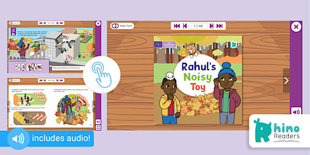 Level 1 Reading Book: Rahul's Noisy Toy | Twinkl - Twinkl