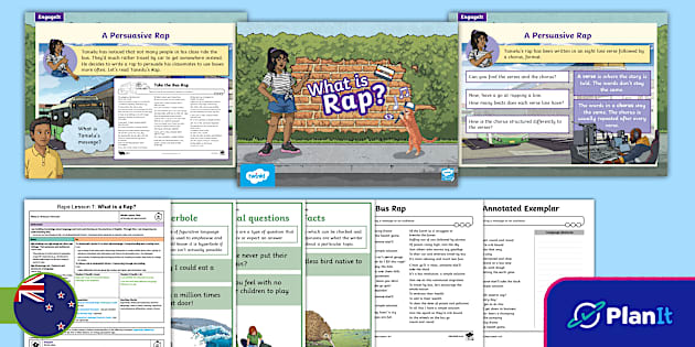 Phase 2 Writing to Persuade Raps Lesson 1: What are Raps?