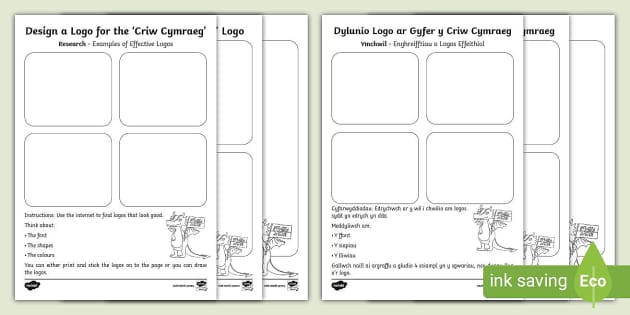 Cymraeg Campus - Design Your Own Criw Cymraeg Logo - Twinkl