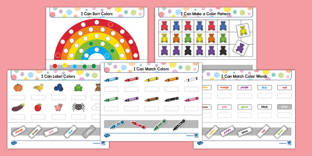 Colors Adapted Work Activities (Teacher-Made) - Twinkl