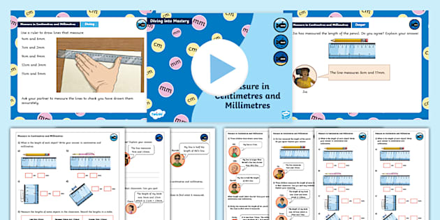 👉 Y3 DiM: Step 3 Measure in Centimetres and Millimetres 👉 Y3 DiM: Step 3 Measure in Centimetres and Millimetres