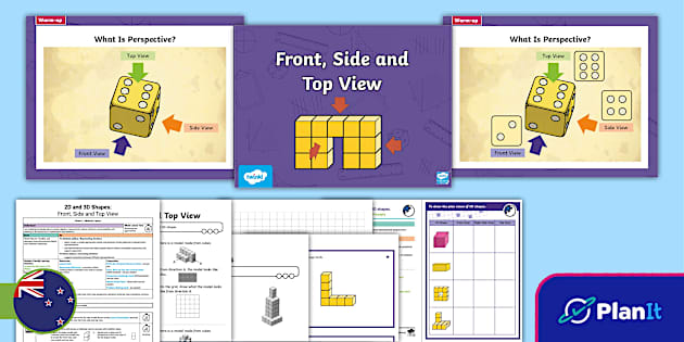 Phase 2 Space: Front, Side and Top View - Shapes | Lesson 8