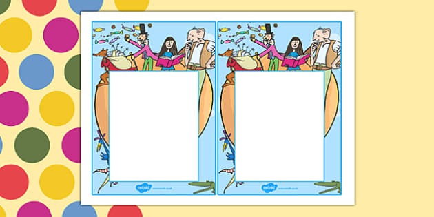 Roald Dahl Themed Editable Notes (teacher made) - Twinkl