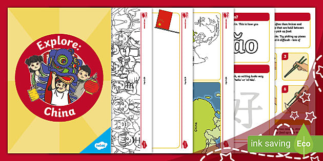 Explore: China Activity Booklet (teacher made) - Twinkl