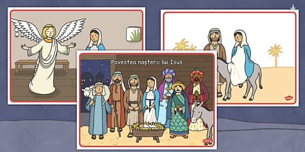 Povestea Crăciunului - Planșe (teacher made) - Twinkl