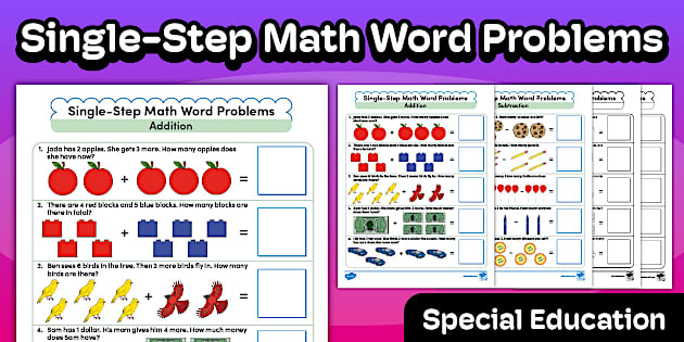 math problems addition and subtraction