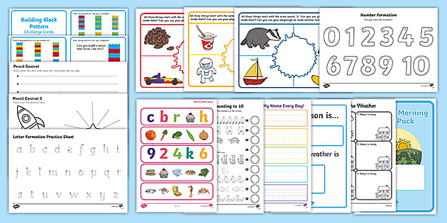 Nursery Activities Busy Pack: Bursting with oodles of fun!