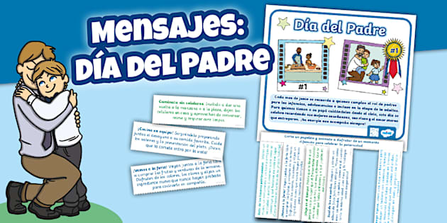 Póster: Mensajes Día del Padre