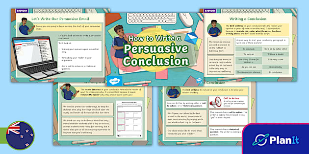 Phase 2 Writing to Persuade Emails Lesson 6: Writing a Persuasive ...
