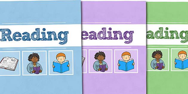 A4 Reading Divider Covers (teacher made) - Twinkl